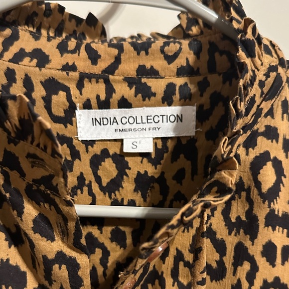 Emerson Fry | Tops | Emerson Fry Leopard Print Blouse | Poshmark